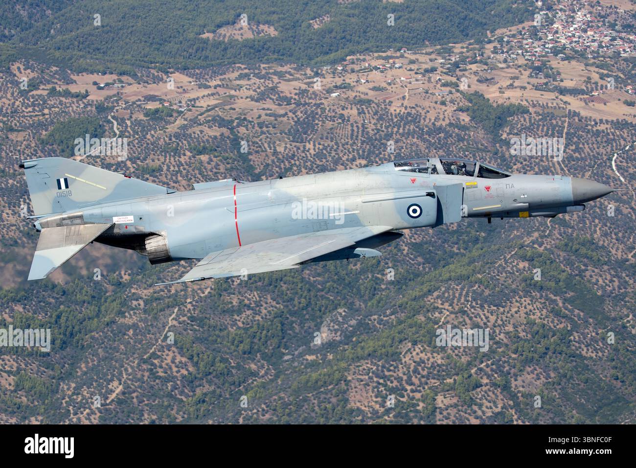 The Greek Hellenic Air Force McDonnell Douglas F-4E AUP Phantom II (Reg. 01518) is a versatile ...