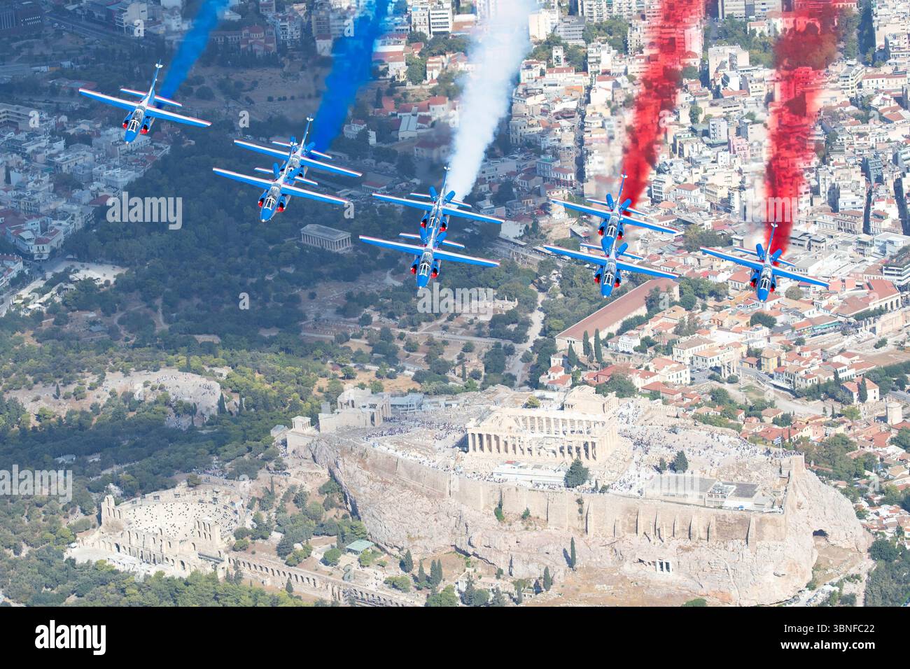 Patrouille de France (PAF) pilots demonstrate flawless precision as ...
