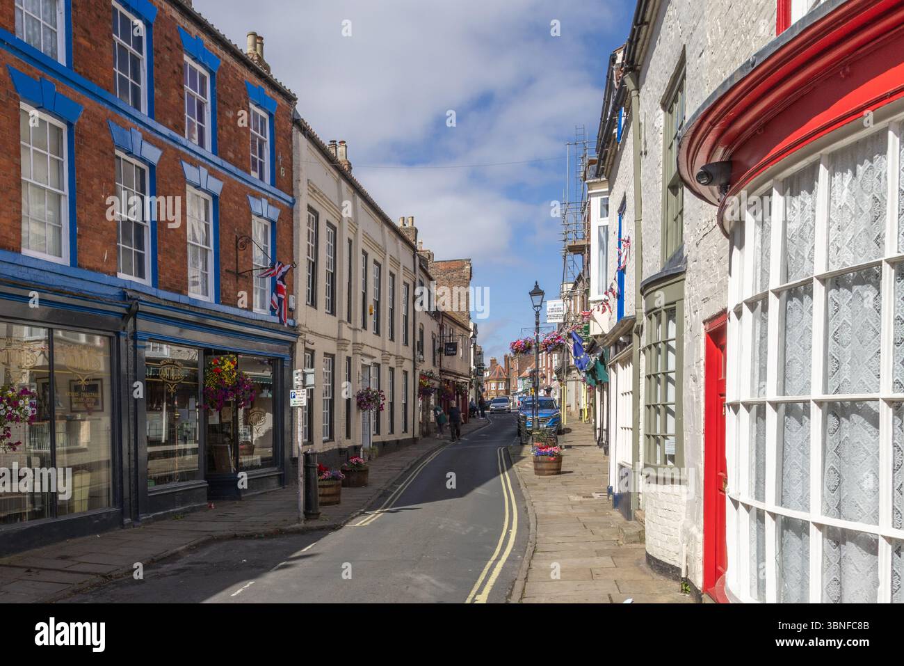 View Along Bridlington Old Town High Street With Michael James Antiques View Along Bridlington Old Town High Street With Michael James Antiques