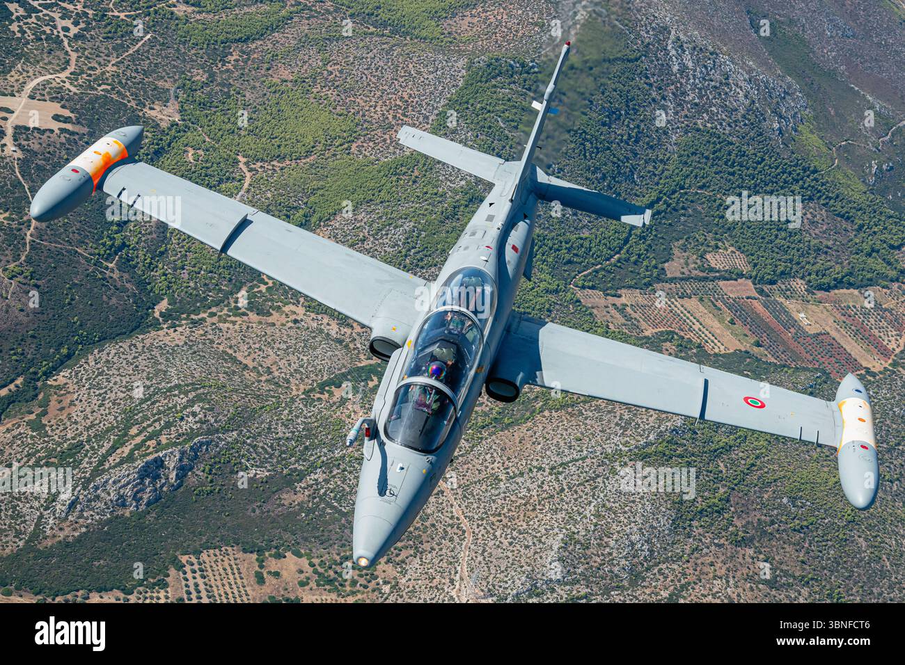 The Italian Air Force Aermacchi MB-339CD (Reg. MM55080, Military Code ...