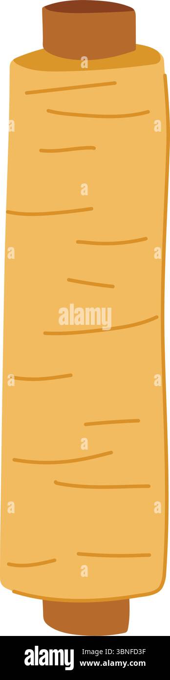 preservation cling film cartoon vector illustration Stock Vector Image ...