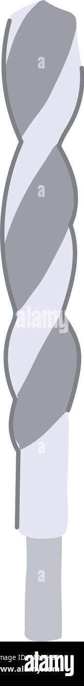 Wood hole point drill Stock Vector Images - Alamy