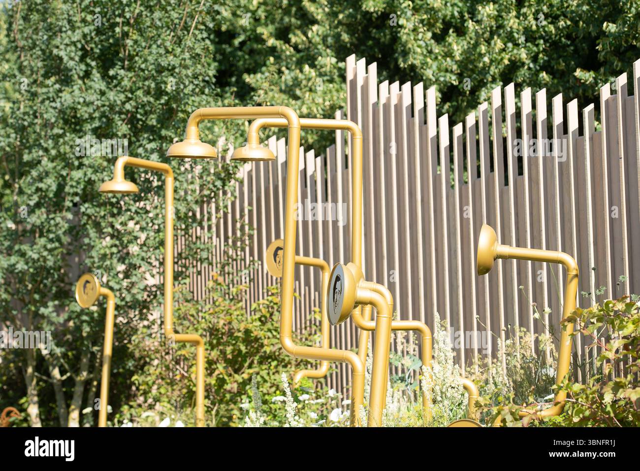 East Mosley, UK. 30th June, 2025. Show Garden, The Alan Partridge Sound ...