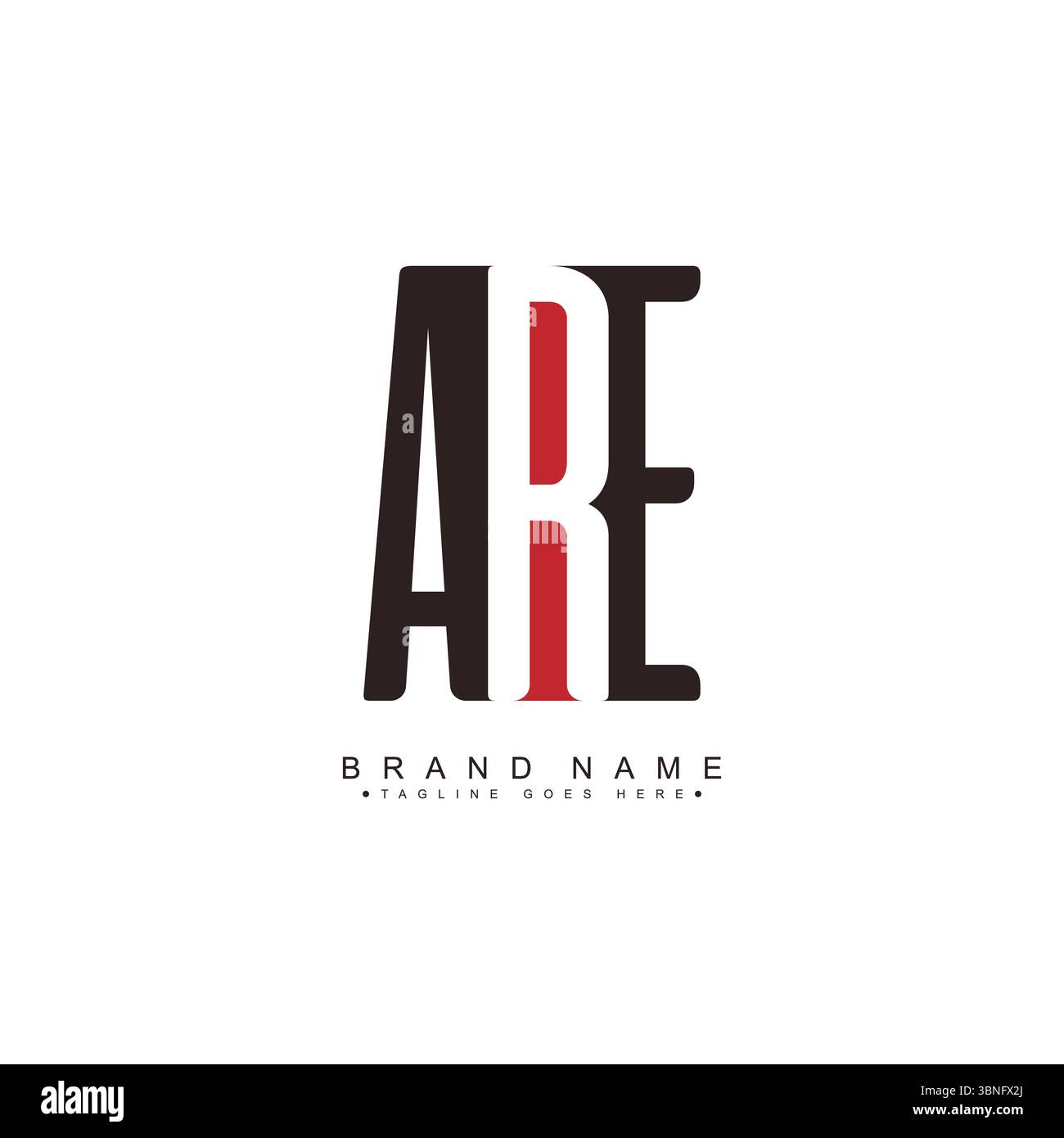 Vector logo initials letter Stock Vector Images - Alamy