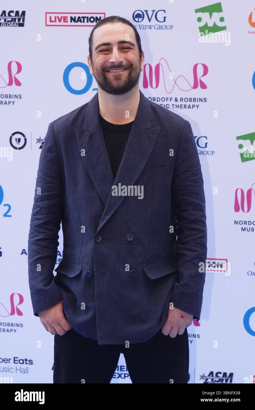 Noah Kahan attends the Nordoff & Robbins O2 Silver Clef Awards at the ...