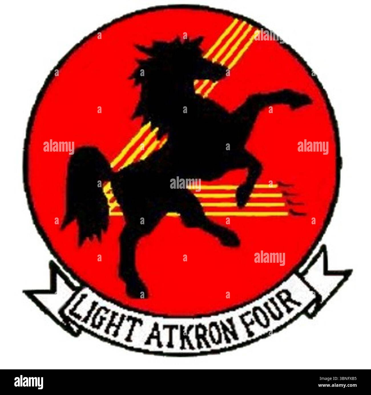 Light Attack Squadron 4 (US Navy - insignia Stock Photo - Alamy