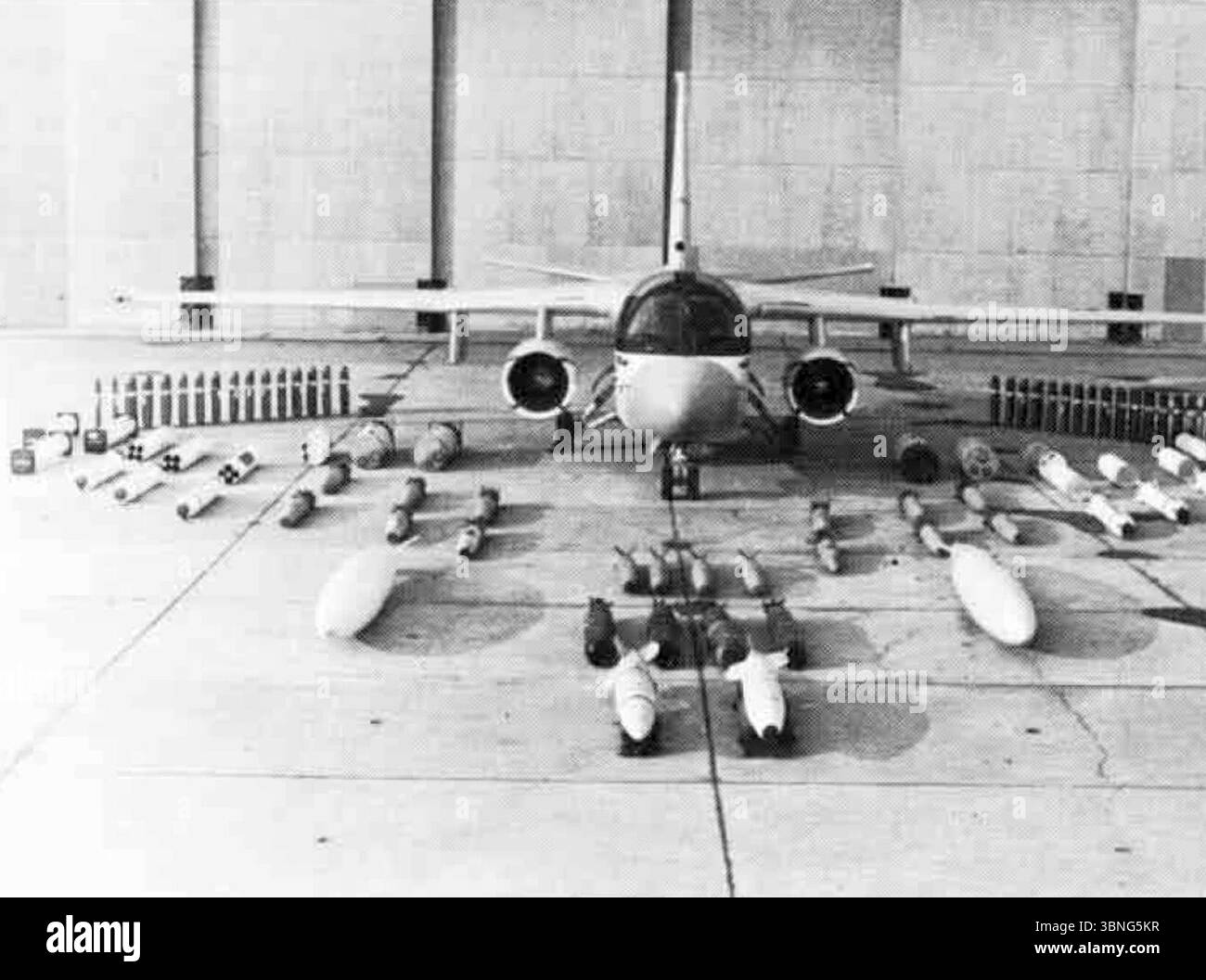 Lockheed S-3A Viking weapon load display, 1974 Stock Photo - Alamy