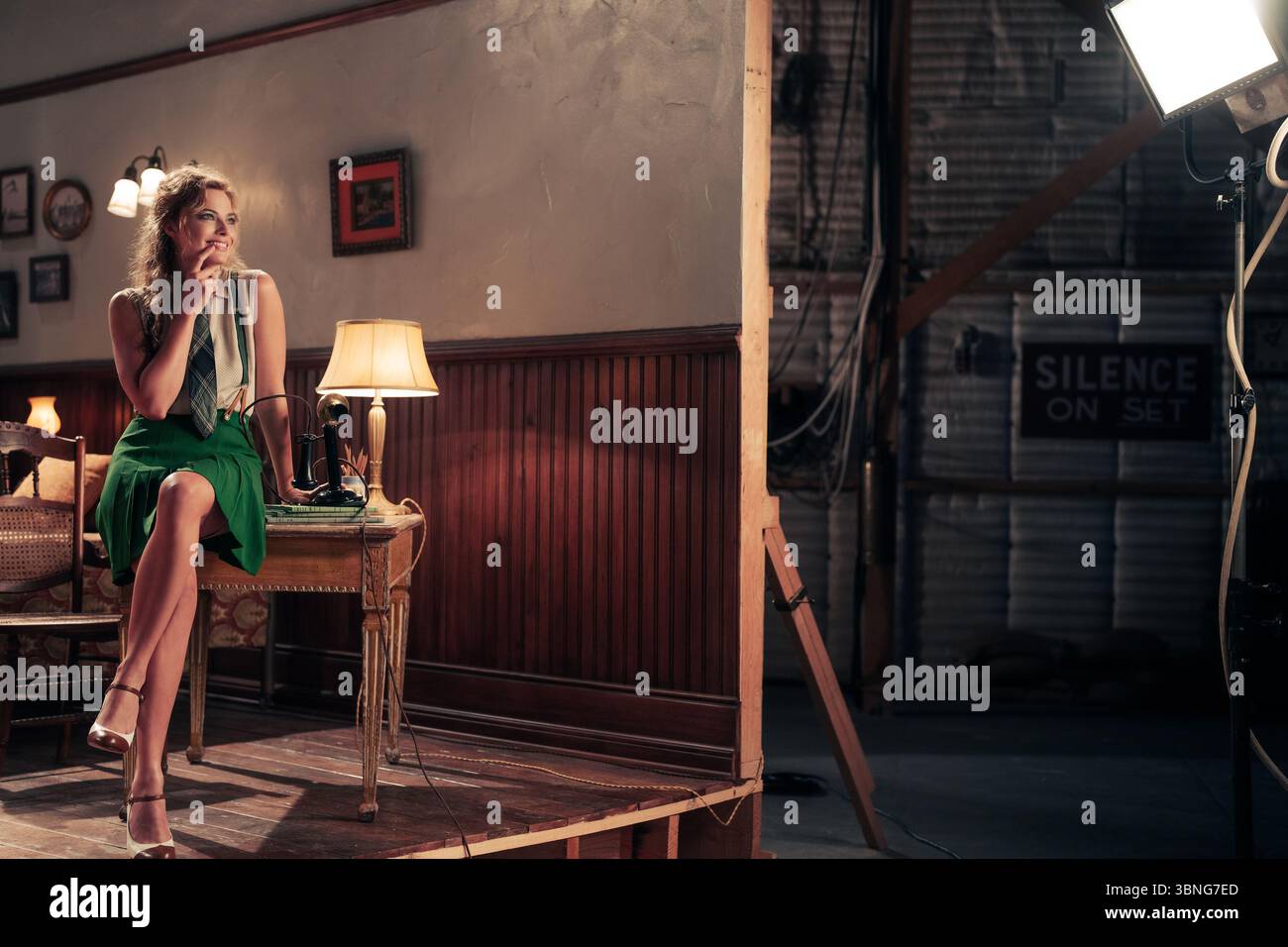 Babylon (2022) Margot Robbie plays Nellie LaRoy *Filmstill - Editorial ...