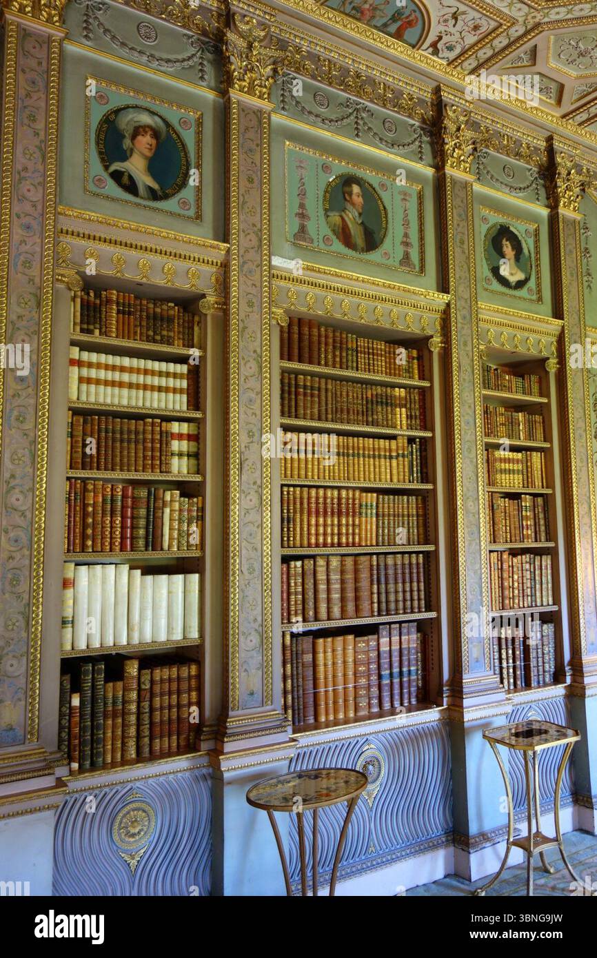 Long Gallery - Syon House - London, UK Stock Photo - Alamy