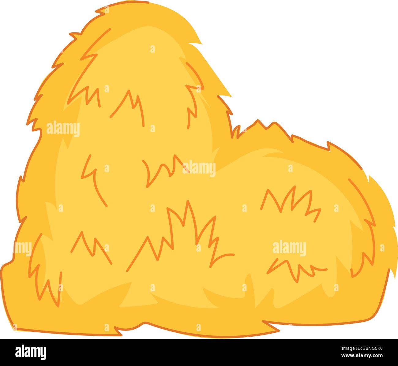rural haystack cartoon vector illustration Stock Vector Image & Art - Alamy