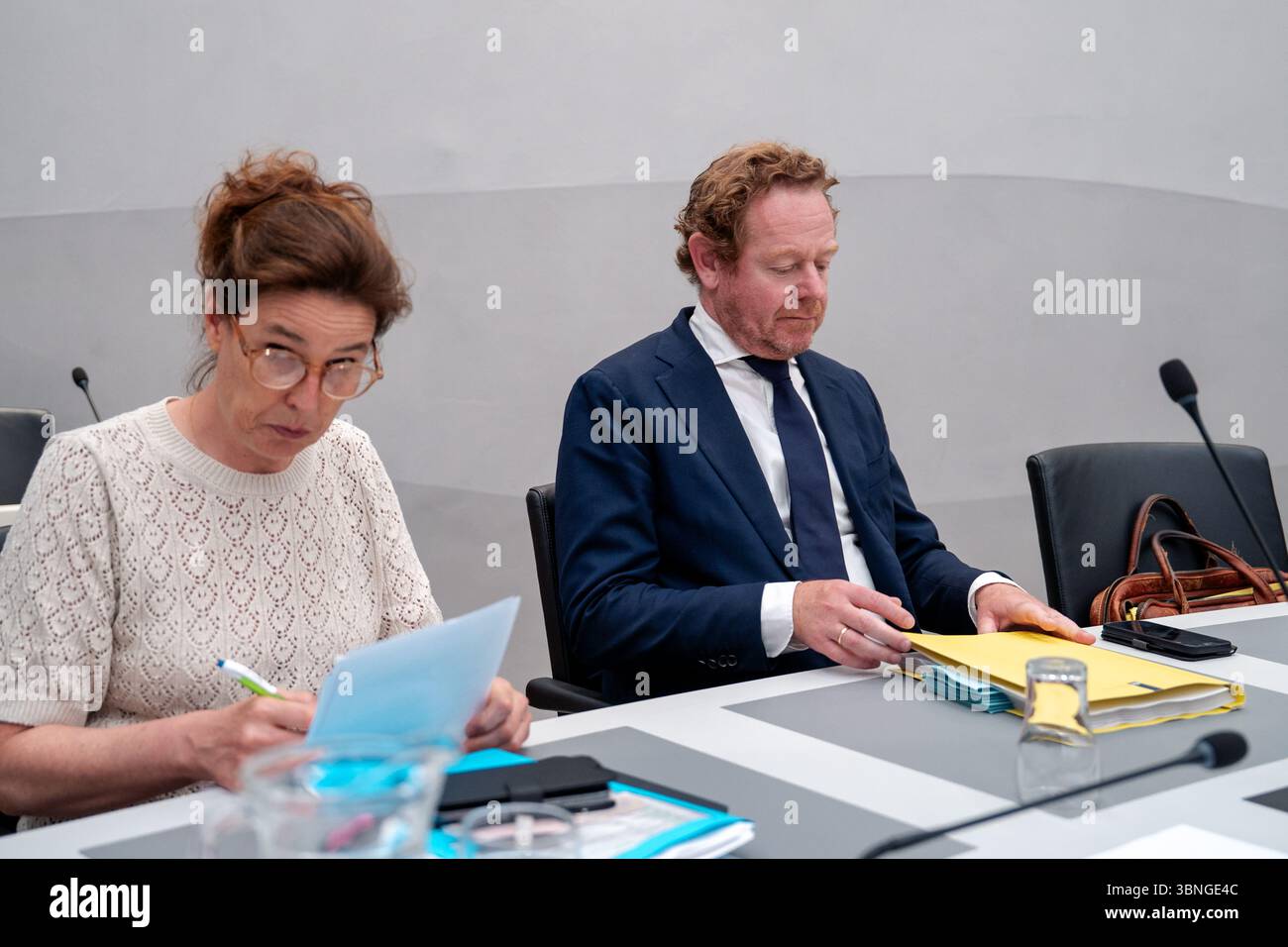 DEN HAAG, NETHERLANDS - JULY 2: Demissionary Minister David van Weel ...