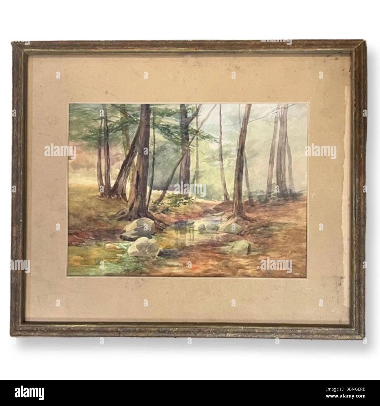 Lorenzo Palmer Latimer - , Watercolor on Cream Paper , Signed ...