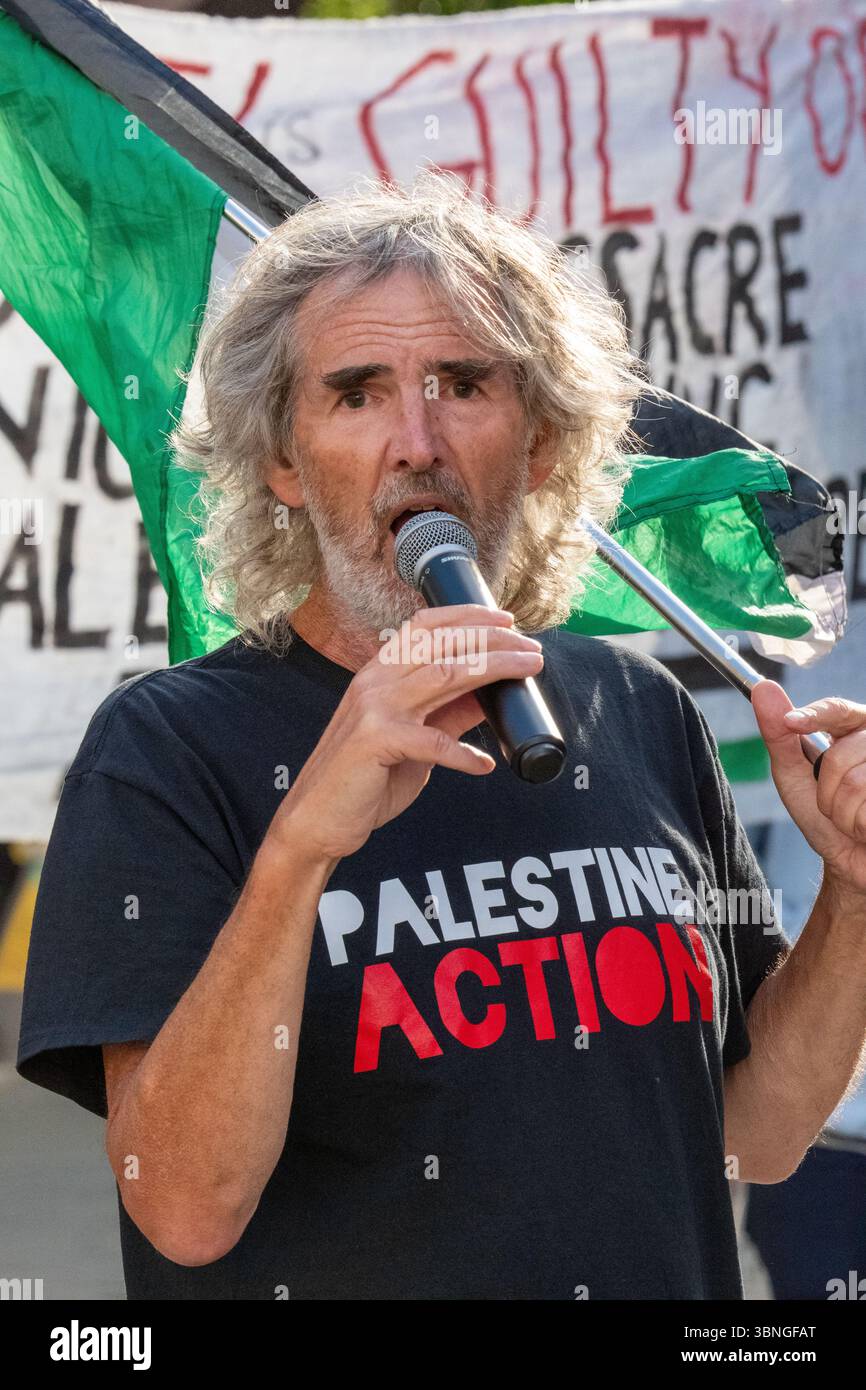 John Nicholson treasurer of Greater Manchester Friends of Palestine.As ...