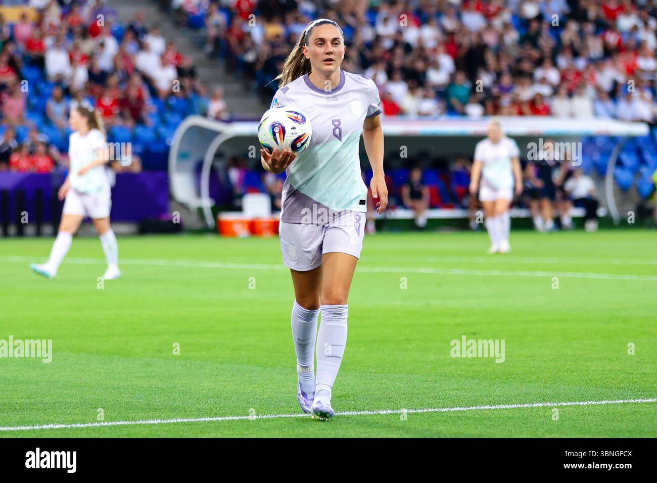 BASEL, SWITZERLAND - JULY 2: Vilde Boe Risa of Norway prior to the UEFA ...