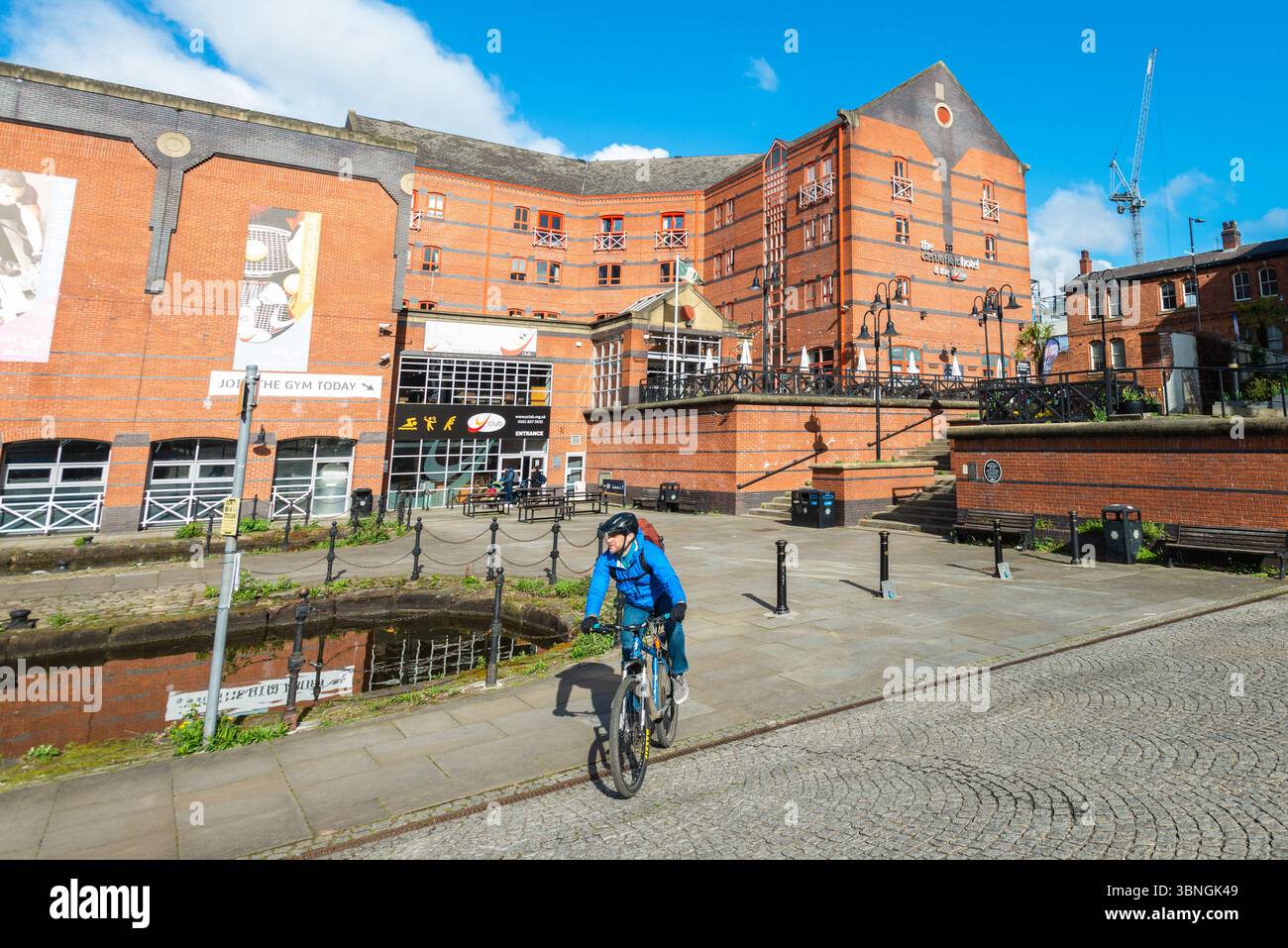 The Castlefield Hotel, Castlefield, Manchester Stock Photo - Alamy