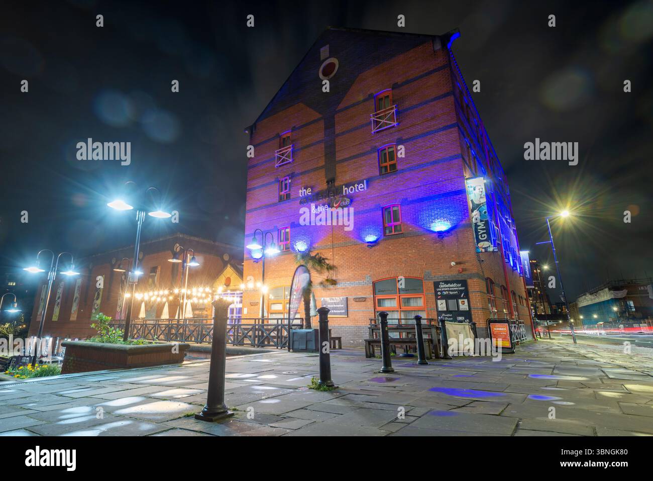 The Castlefield Hotel, Castlefield, Manchester Stock Photo - Alamy