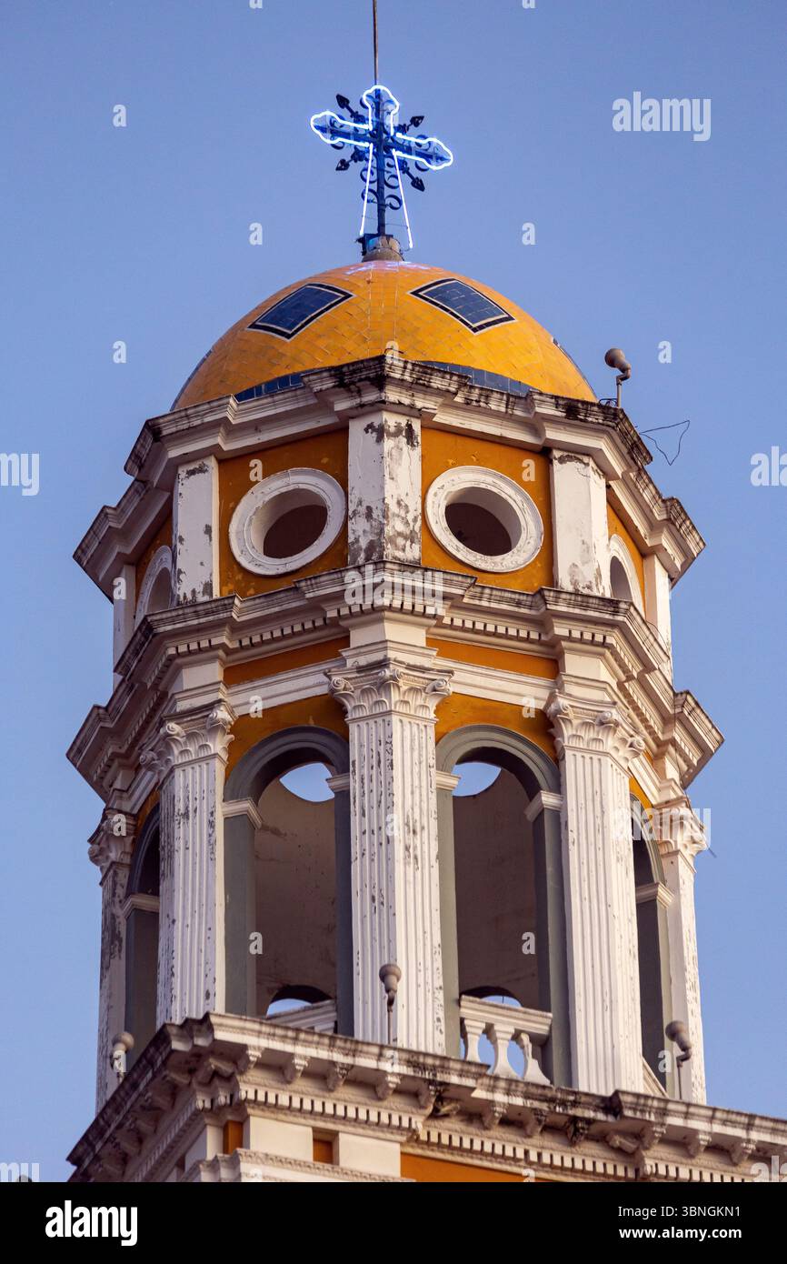 Comala town at dawn, Colima, Mexico Stock Photo - Alamy
