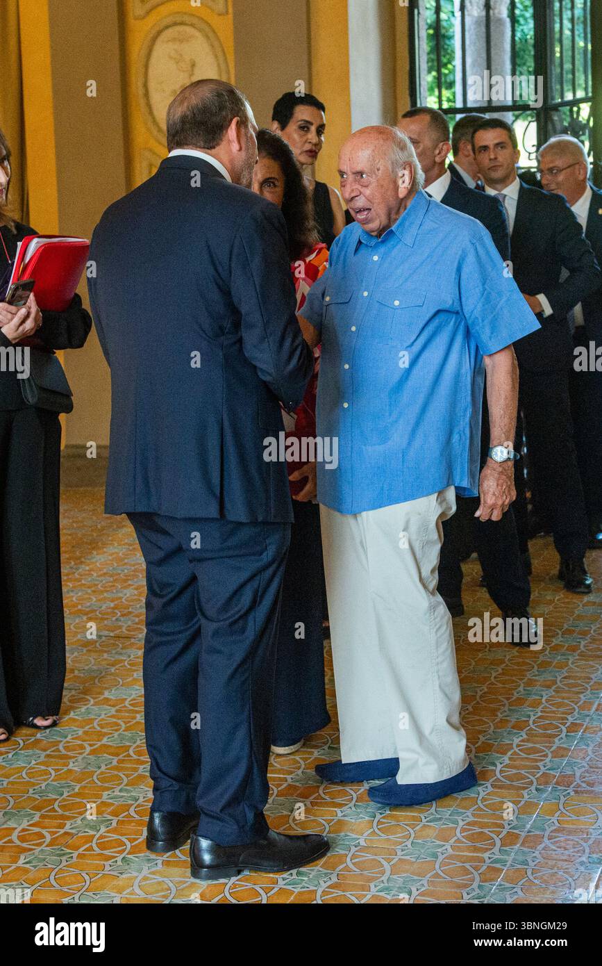 Roma, Italia. 02nd July, 2025. Celebrazione del “Indipendence Day” a ...