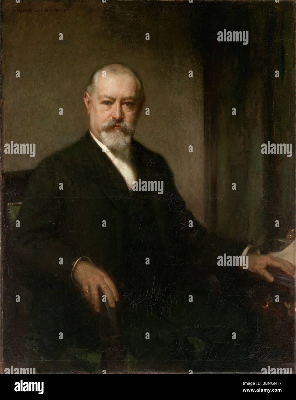 Louis Loeb - Jacob Henry Schiff (1847-1920 Stock Photo - Alamy
