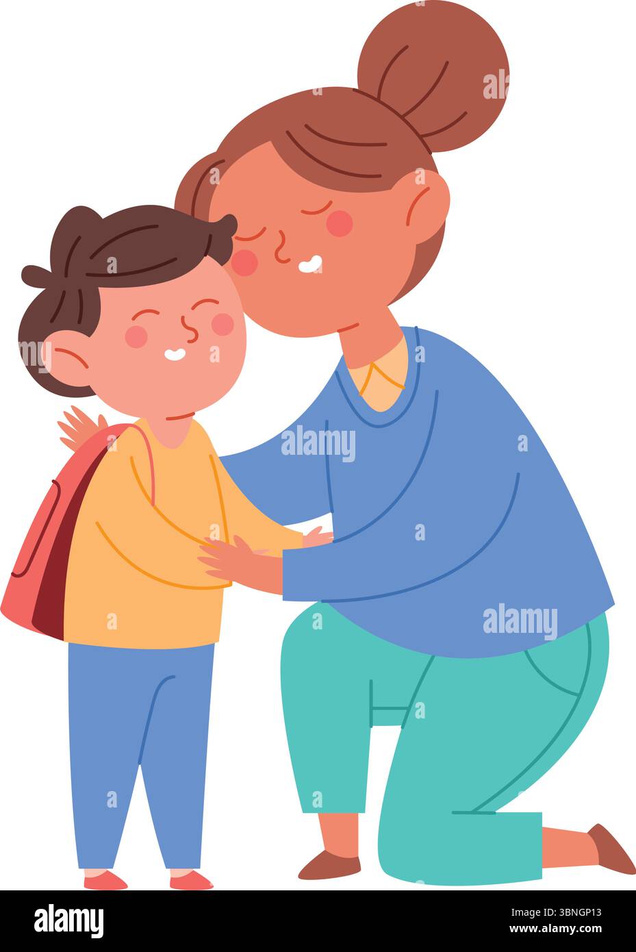 Female student appreciation standing Stock Vector Images - Alamy