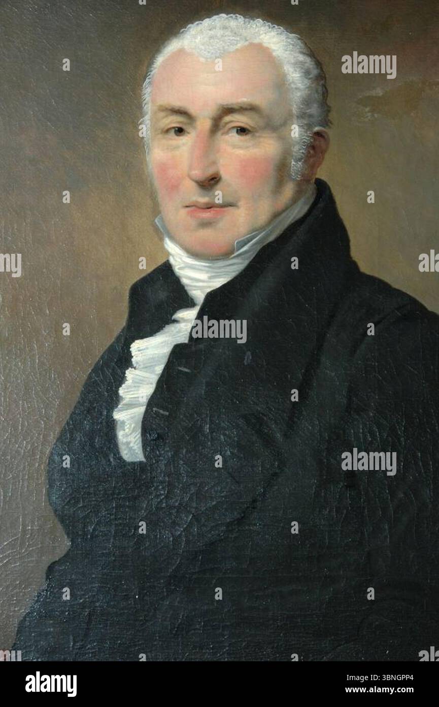 Louis Moritz - Portret van Arnoud Jacob de Bordes Stock Photo - Alamy