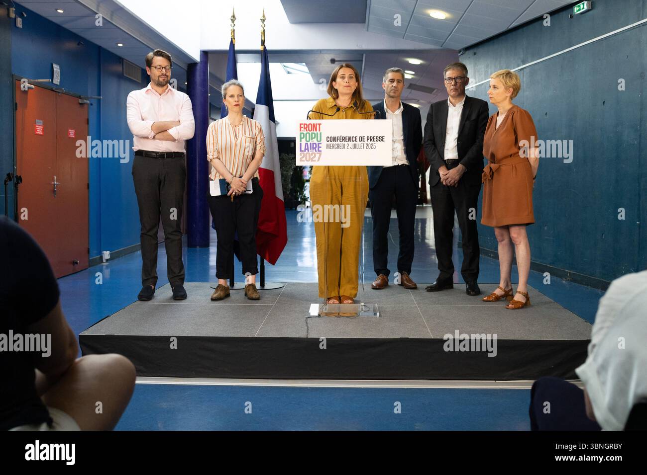 Ecologiste et Social's MP Benjamin Lucas-Lundy, National secretary of ...