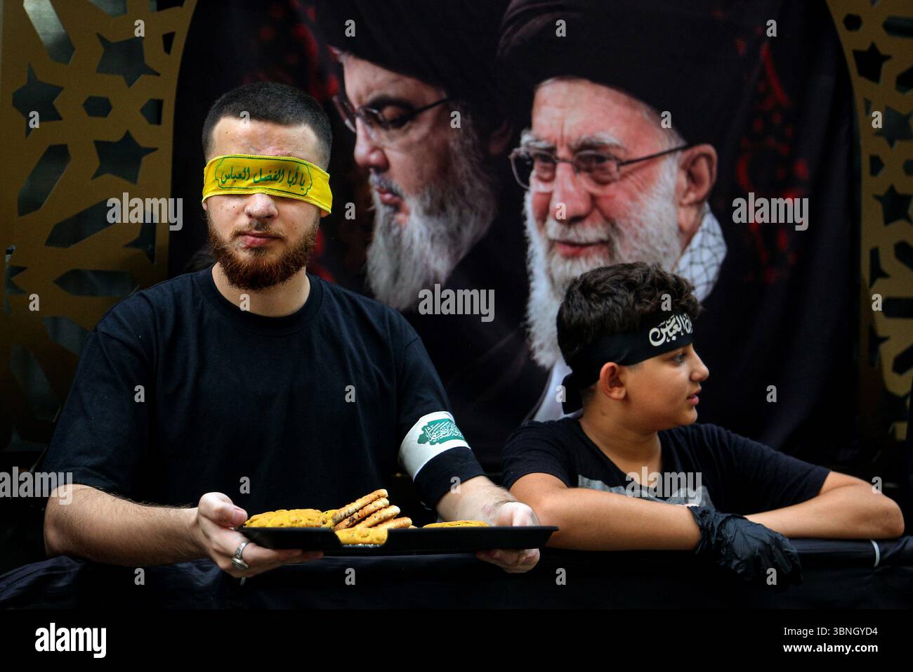 July 2, 2025, Beirut, Beirut, Lebanon: A pro-Iranian Hezbollah militant ...