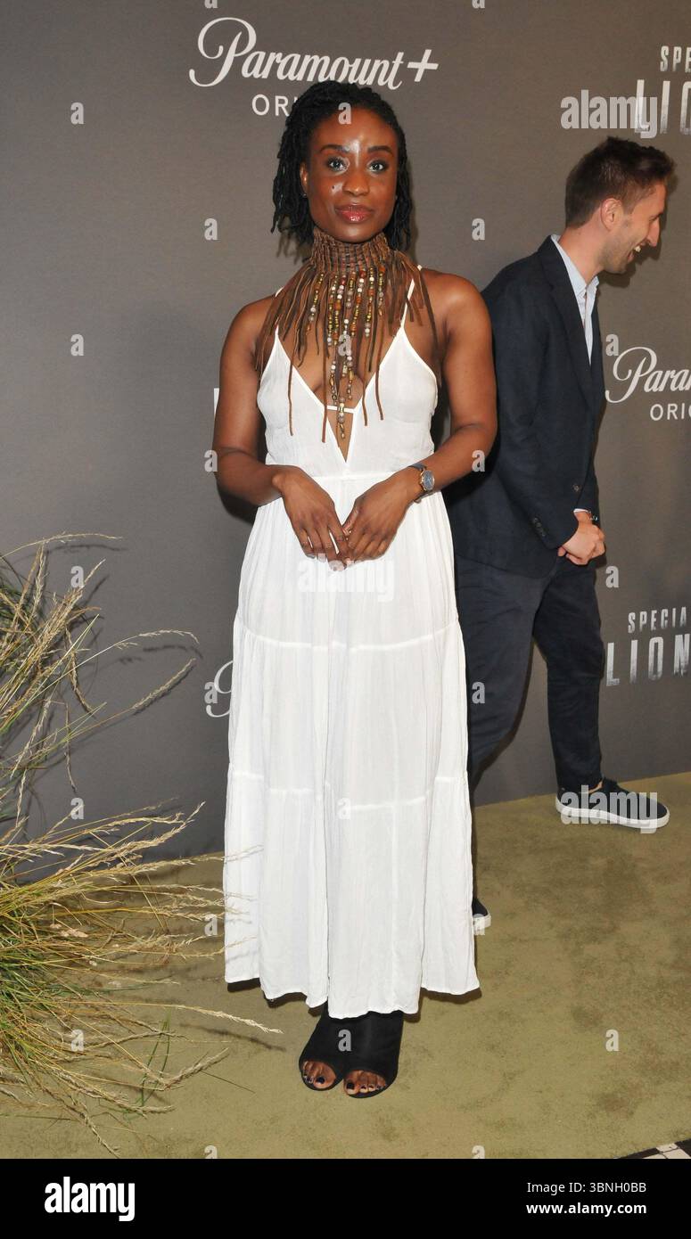 Adesuwa Oni at the "Special Ops: Lioness" TV series premiere screening ...