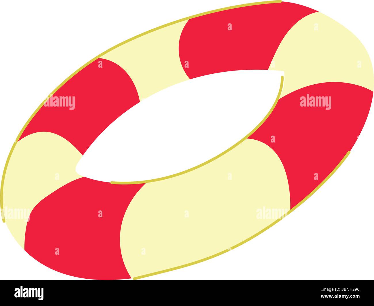 protection lifebuoy cartoon vector illustration Stock Vector Image ...