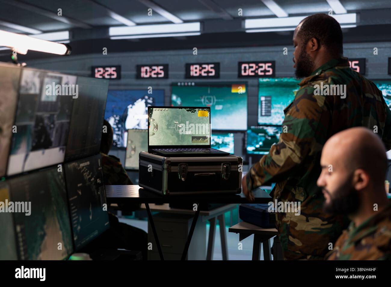 Tactical satellite operator hi-res stock photography and images - Alamy