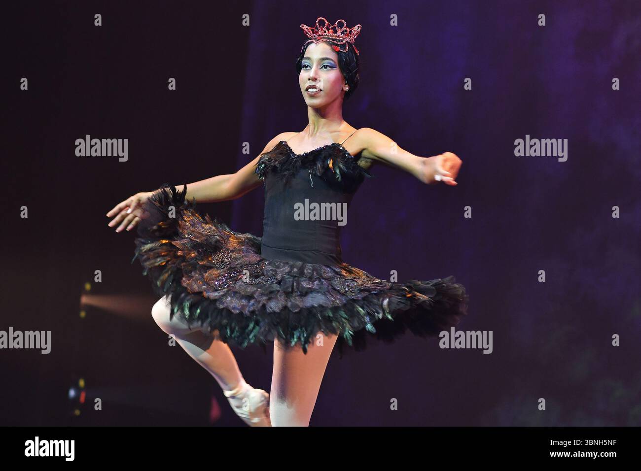 Madrid, Spain. 02nd July, 2025. A dancer seen during the performance of ...