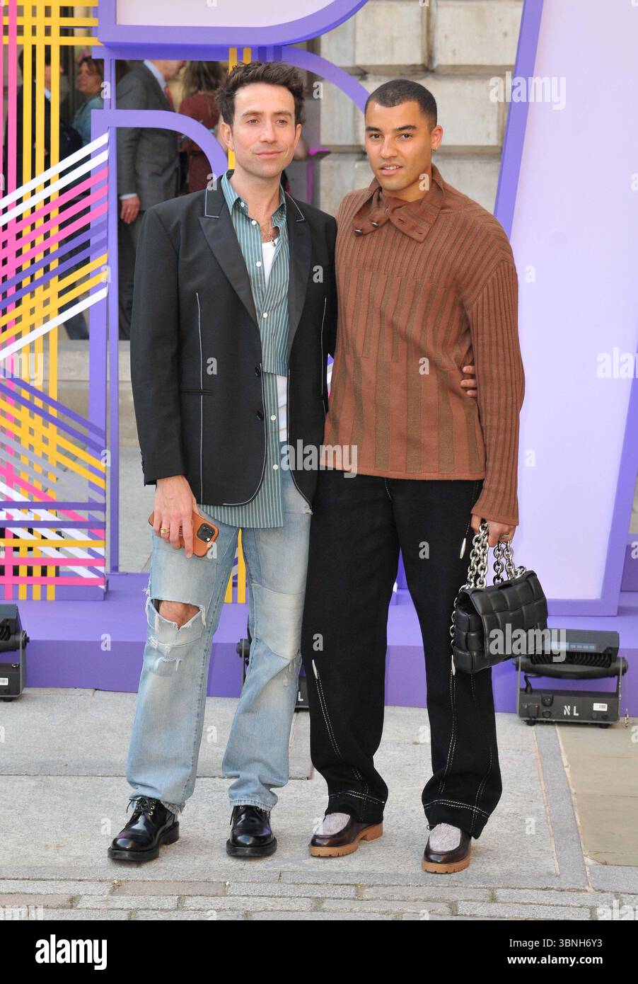 Nick Grimshaw and Meshach Henry at the Royal Academy of Arts Summer ...