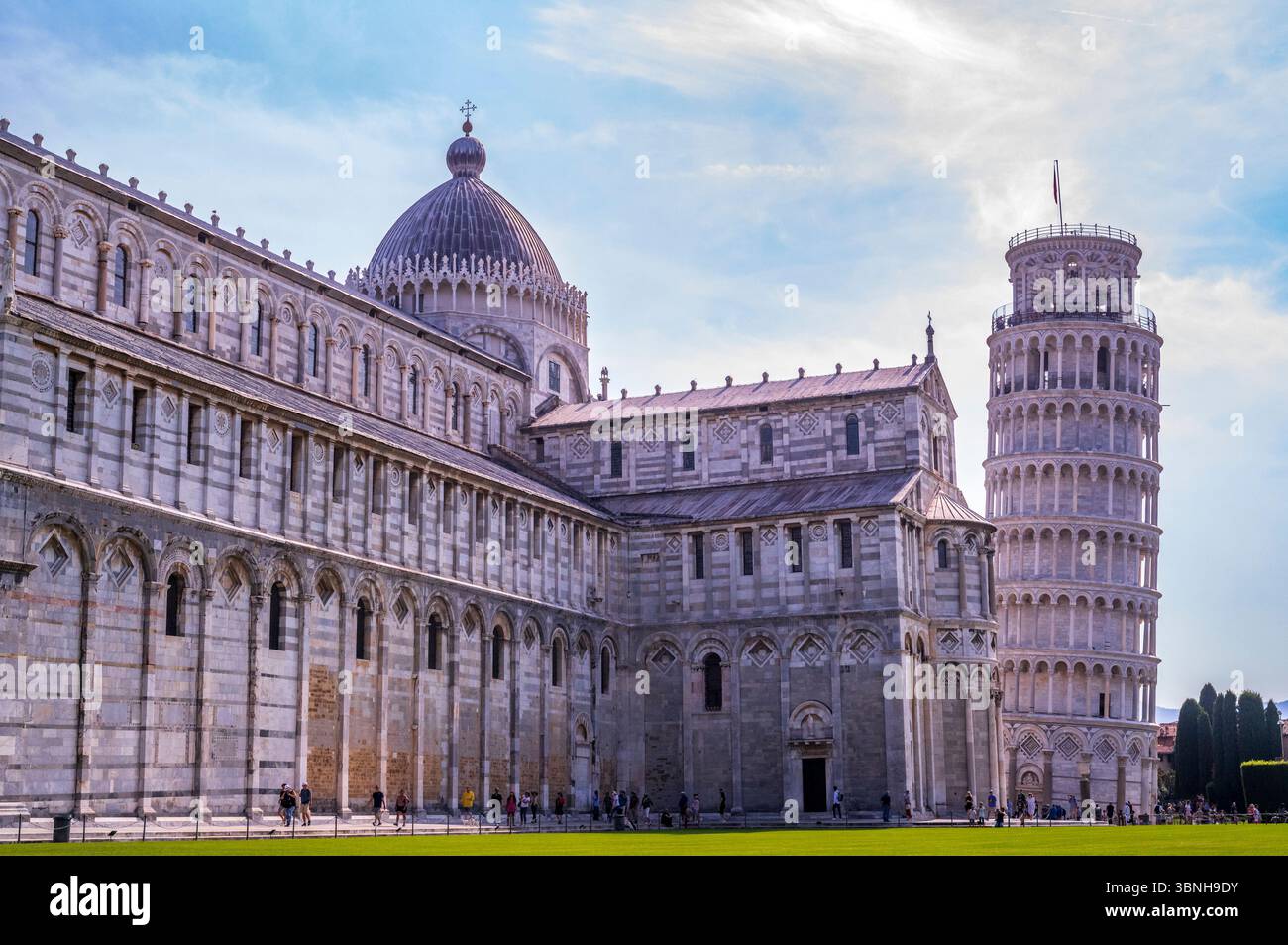 World visitors at Il Duomo di Pisa - Roman Catholic Pisa Cathedral, The ...