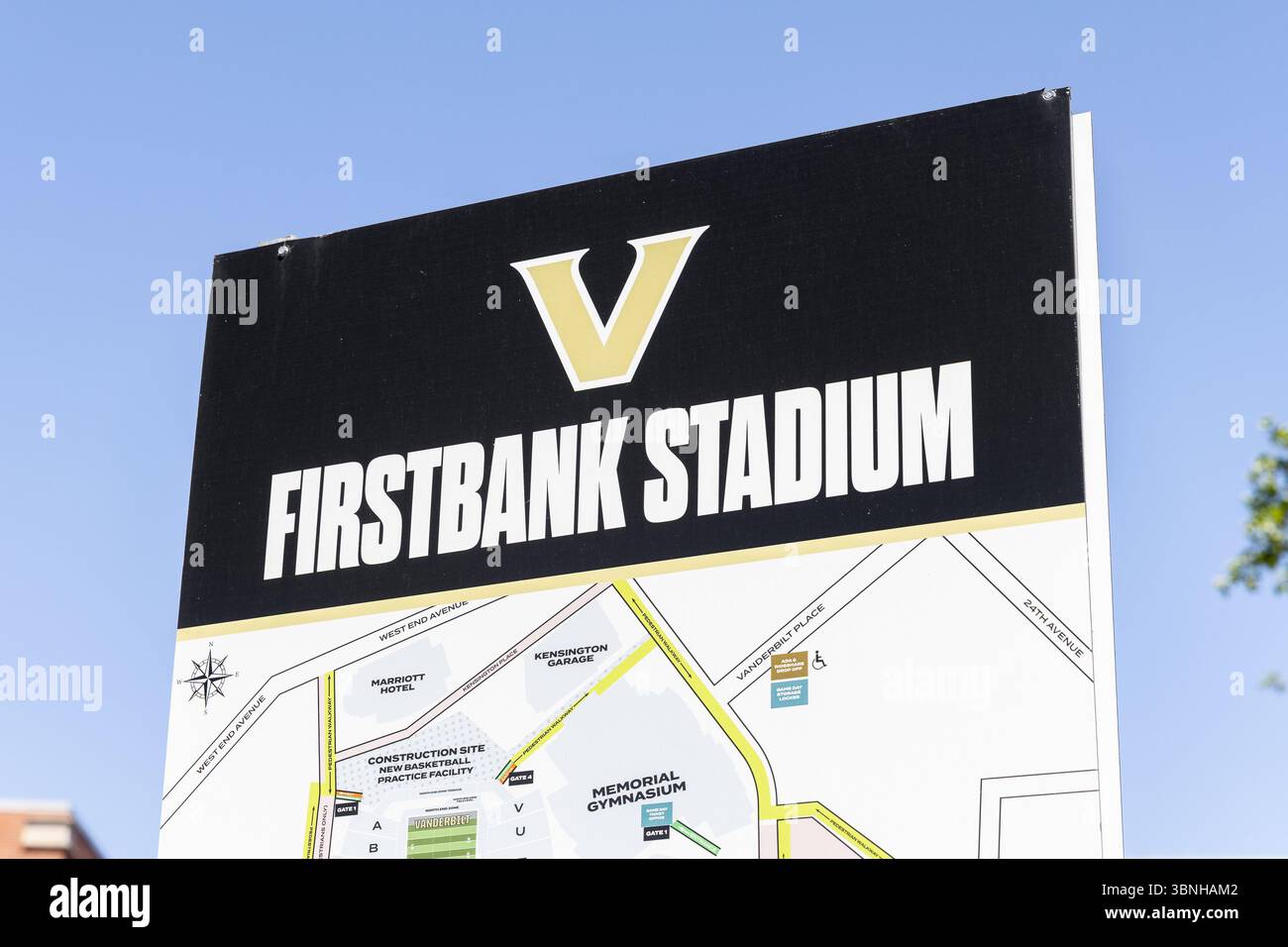 Firstbank Stadium is home to the Vanderbilt University Commodores ...