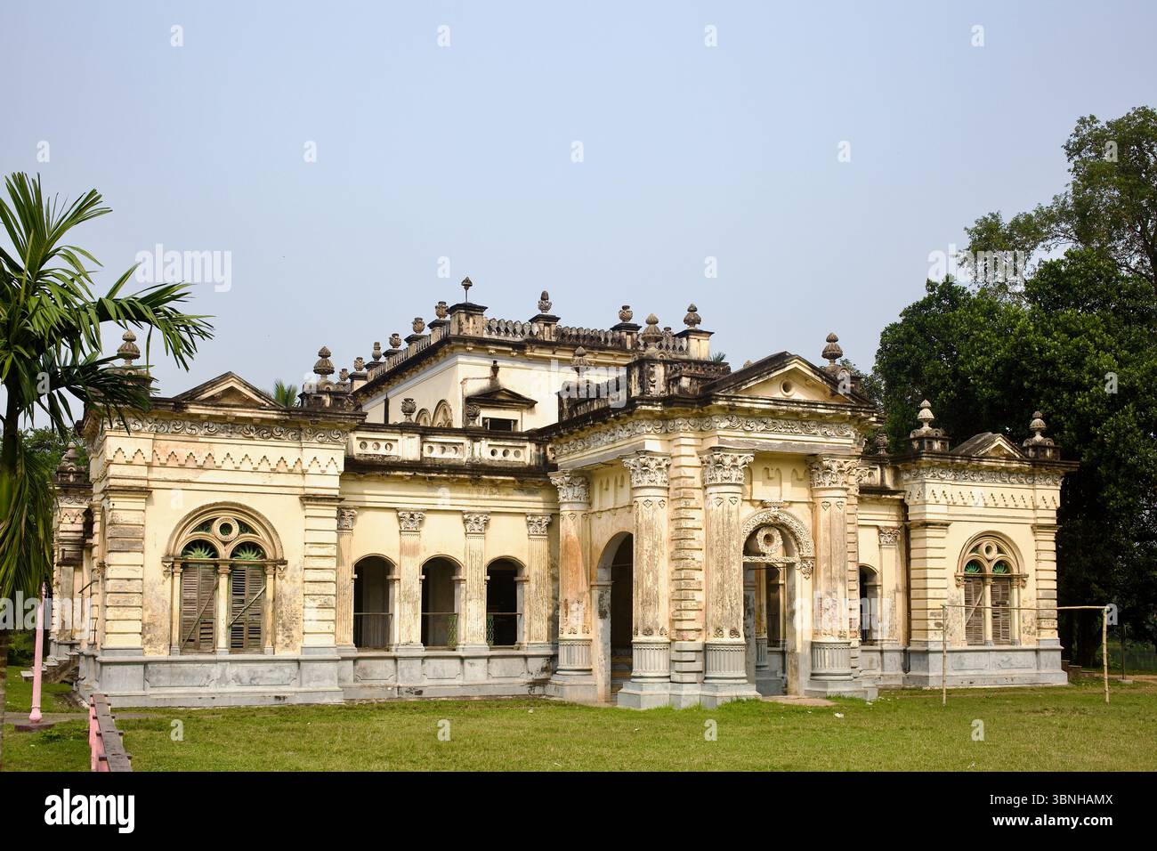 Natore Rajbari, Bangladesh, an 18th-century palace with colonial-era ...