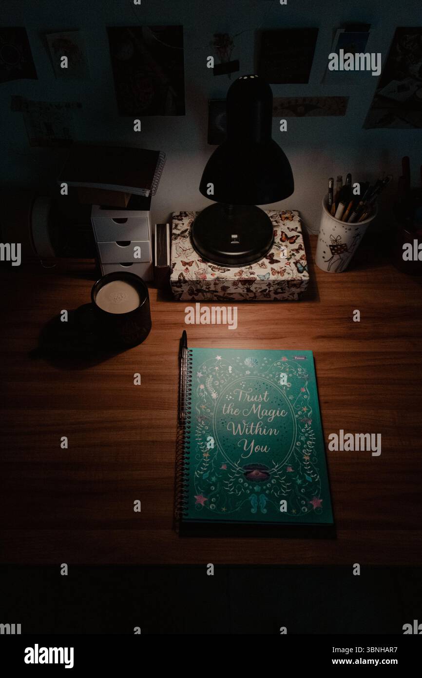 Night life concept lamp hi-res stock photography and images - Alamy