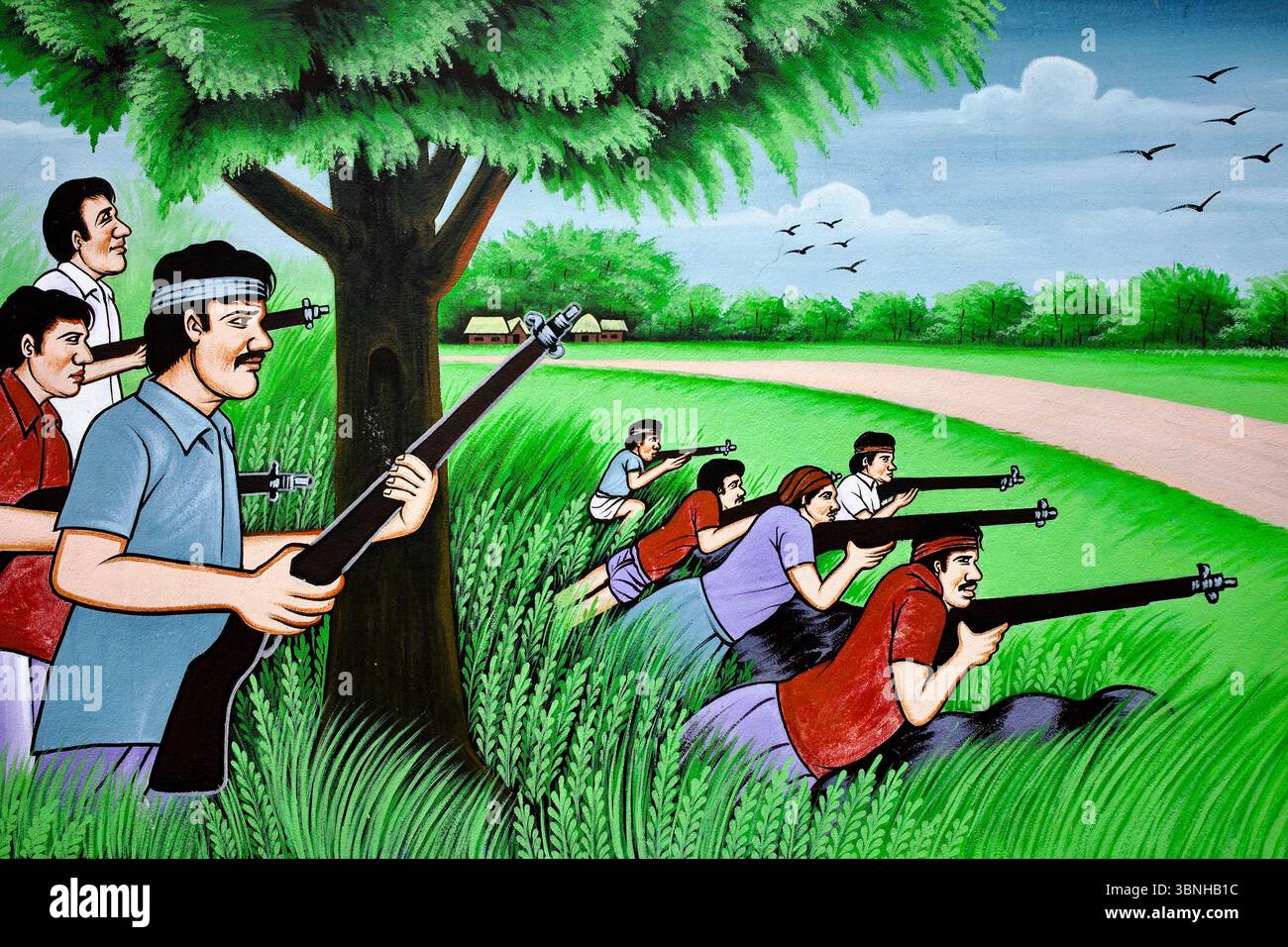 Rifle bearing fighters hi-res stock photography and images - Alamy