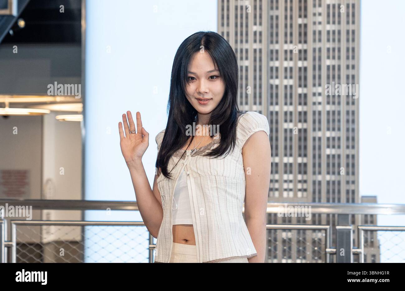 New York, NY, July 2, 2025: BIBI, South Korean singer-songwriter (Kim ...