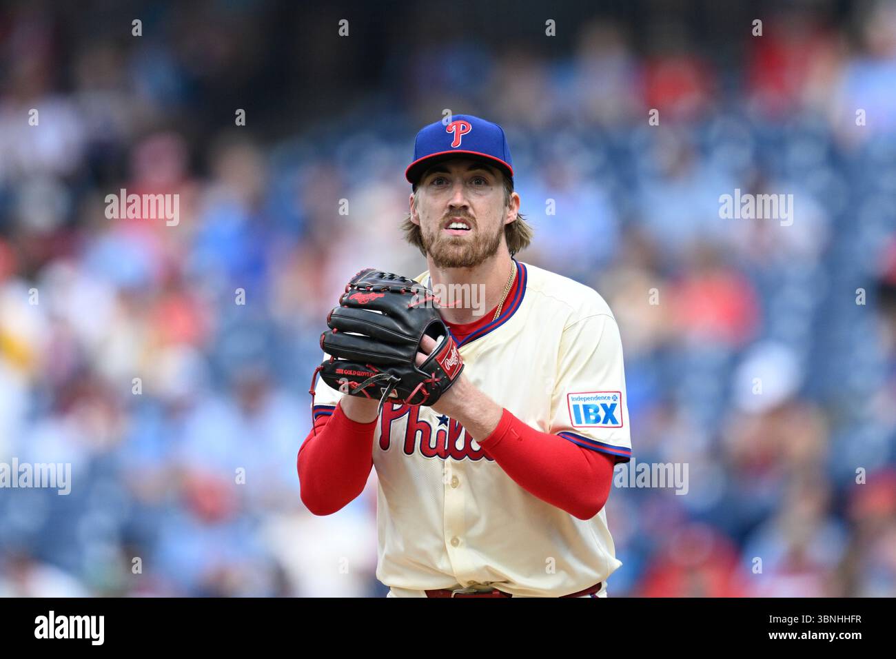 PHILADELPHIA, PA - JULY 02: Philadelphia Phillies pitcher Seth Johnson ...