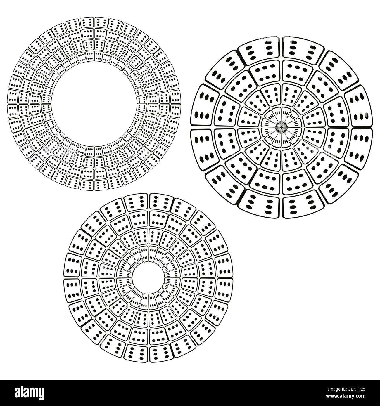 Tech ring icon. Circular grid pattern. Futuristic wheel Vector. Radial ...