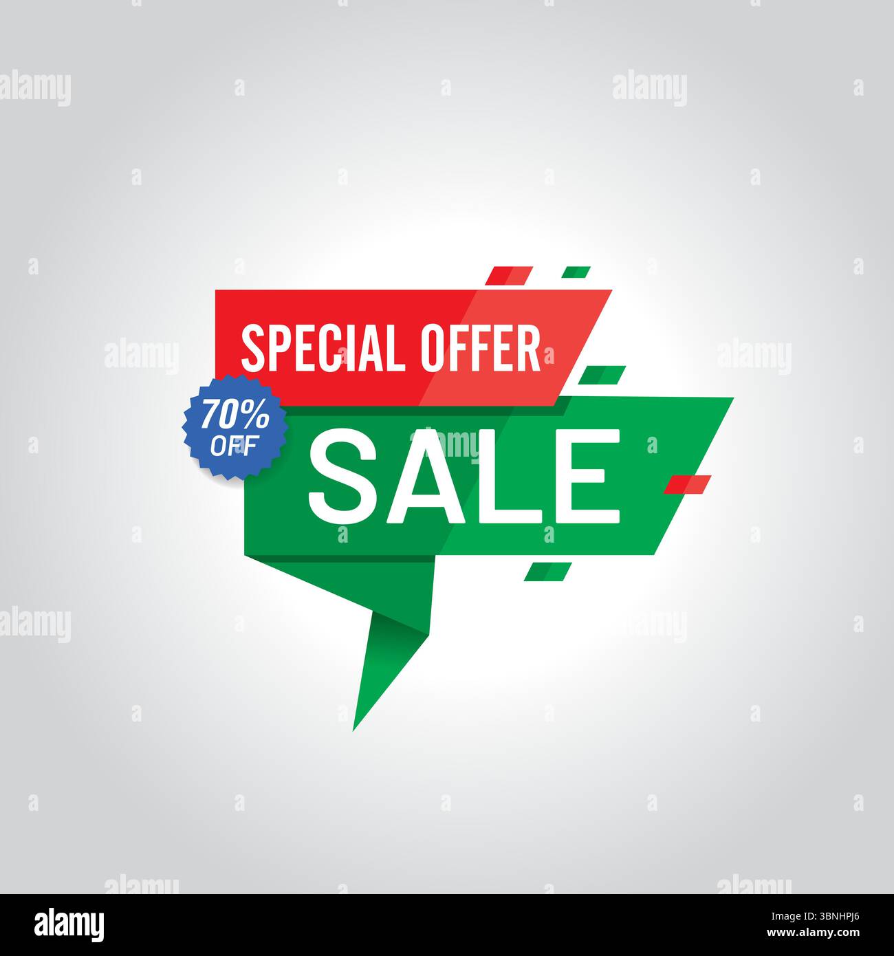Offer banner vector vectors Stock Vector Images - Alamy