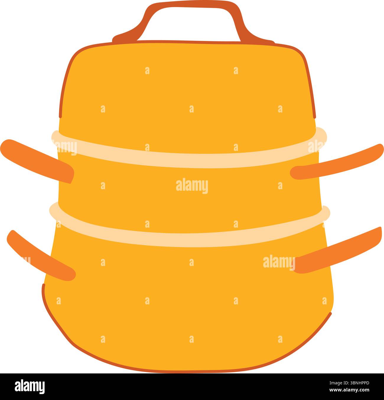 stainless steamer pot cartoon vector illustration Stock Vector Image ...