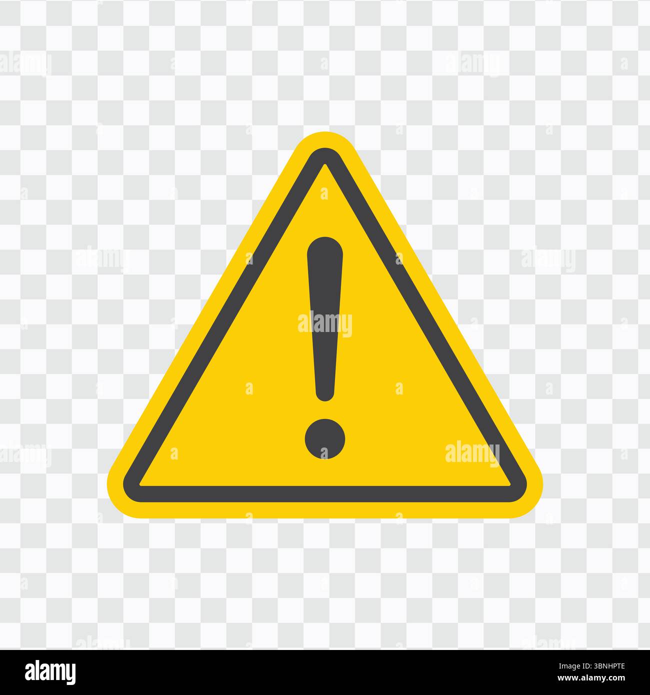 Exclamation mark warning triangle hi-res stock photography and images ...