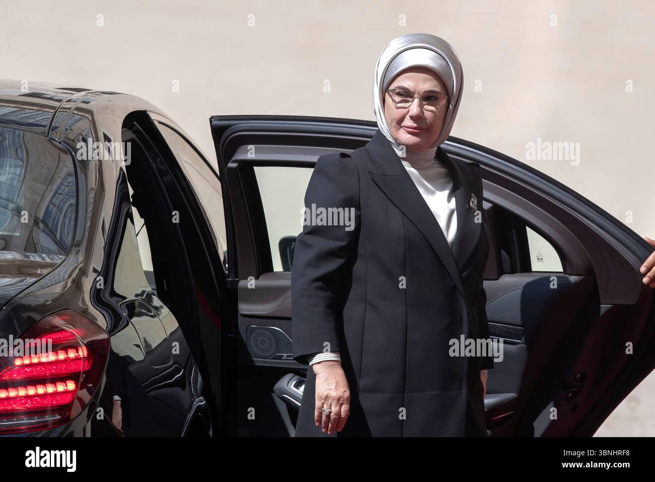 First Lady Emine Erdogan, wife of the President of the Republic of ...