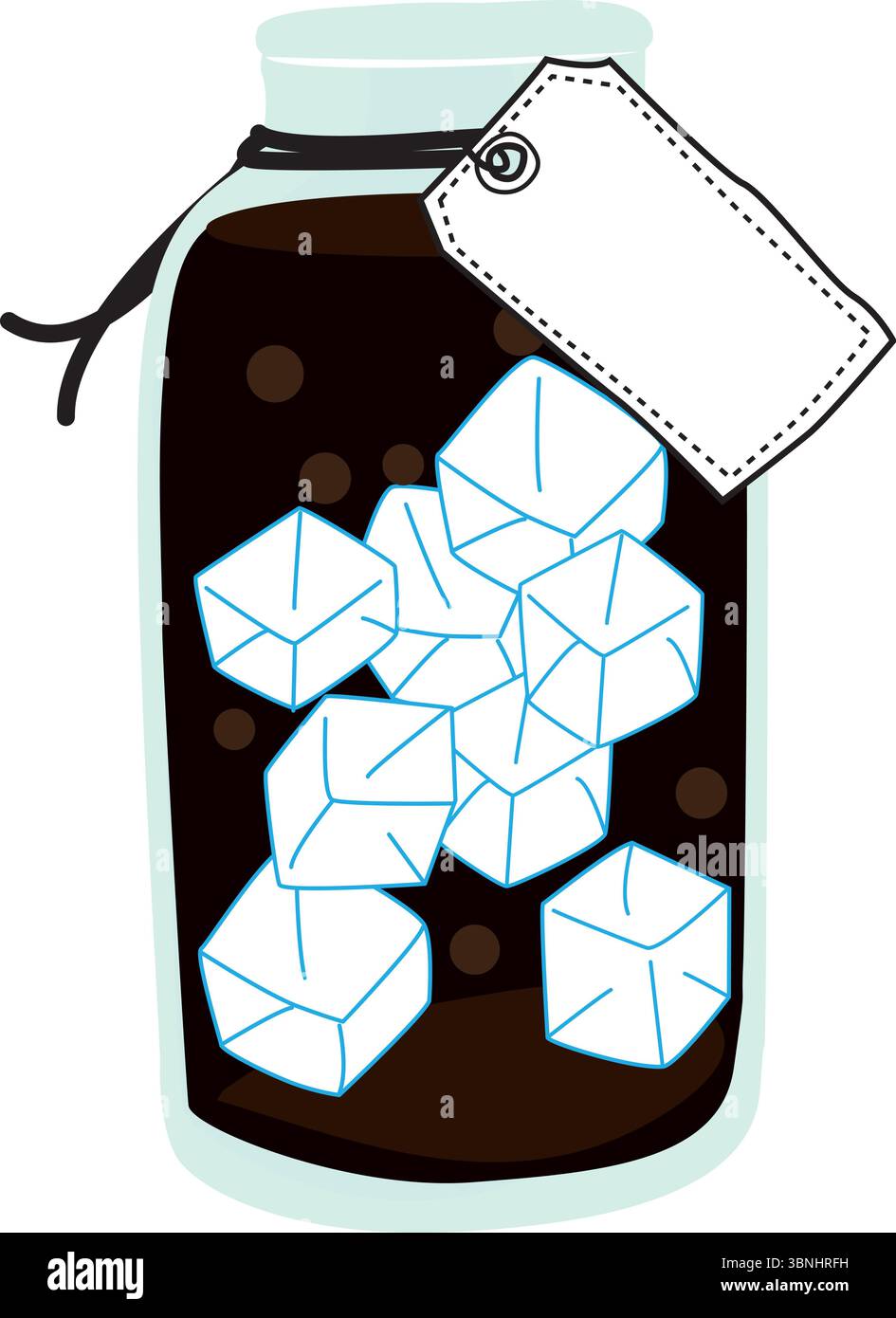 Coffee jar icon in Stock Vector Images - Alamy