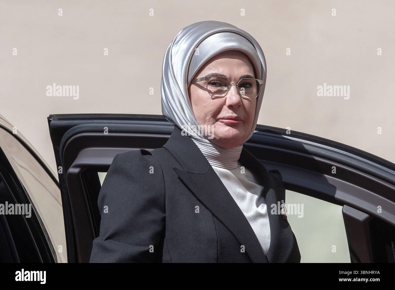 First Lady Emine Erdogan, wife of the President of the Republic of ...