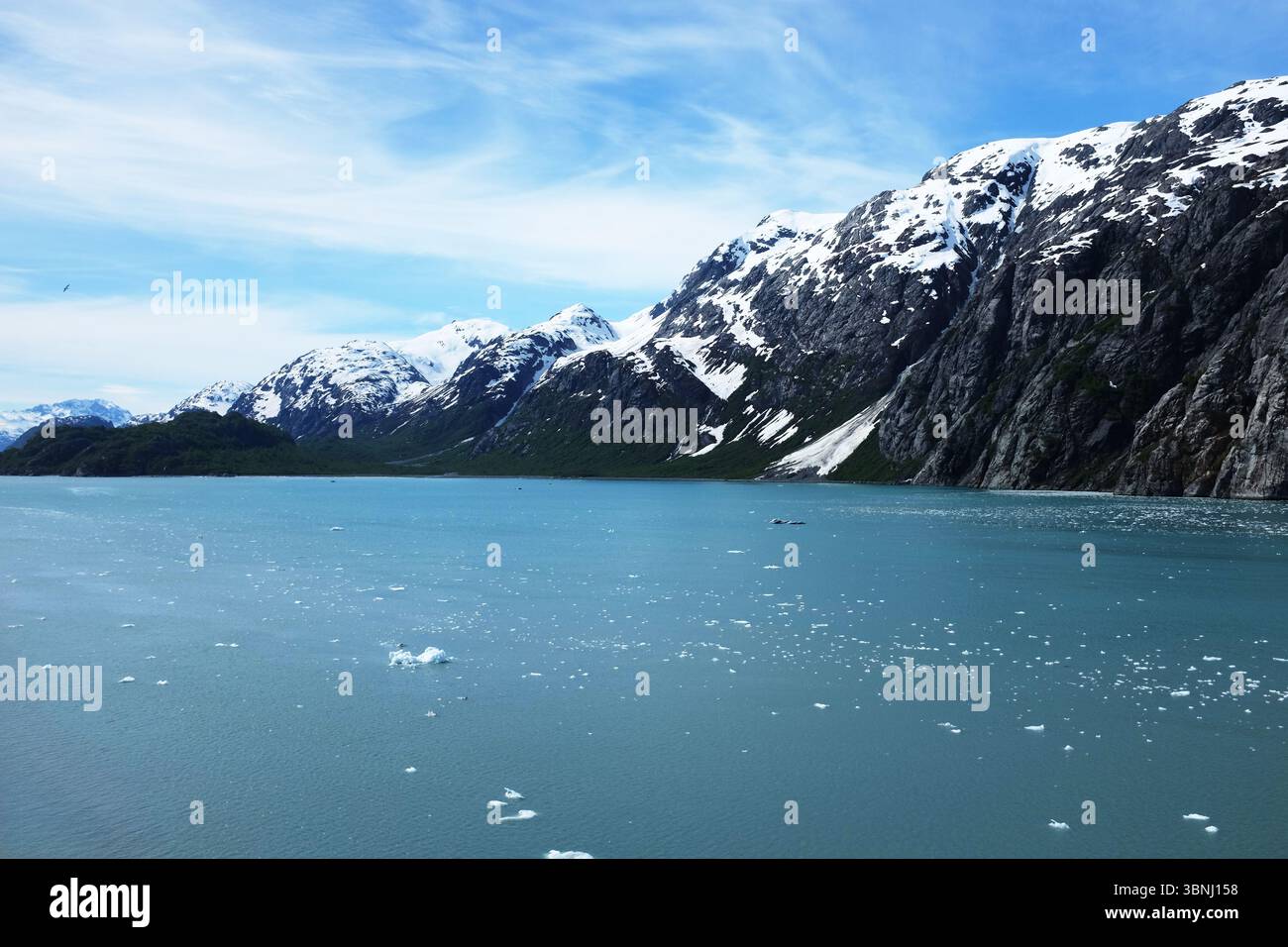 Alaska glacier bay fjords hi-res stock photography and images - Alamy