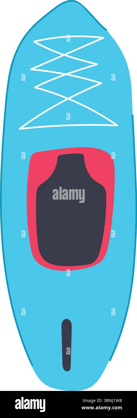 fishing kayak cartoon vector illustration Stock Vector Image & Art - Alamy