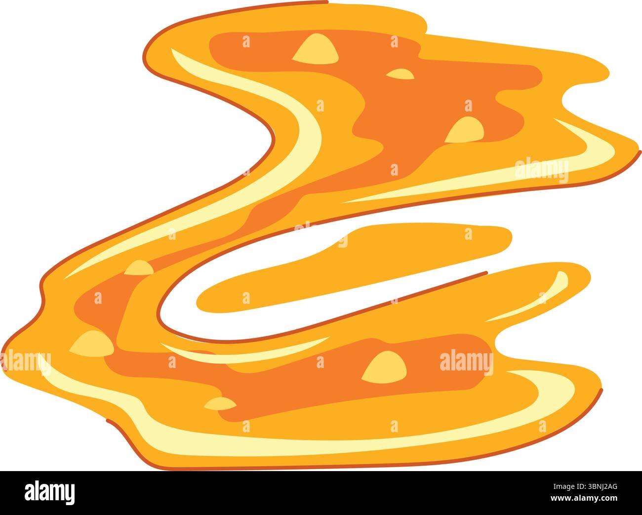 Basalt lava Stock Vector Images - Alamy