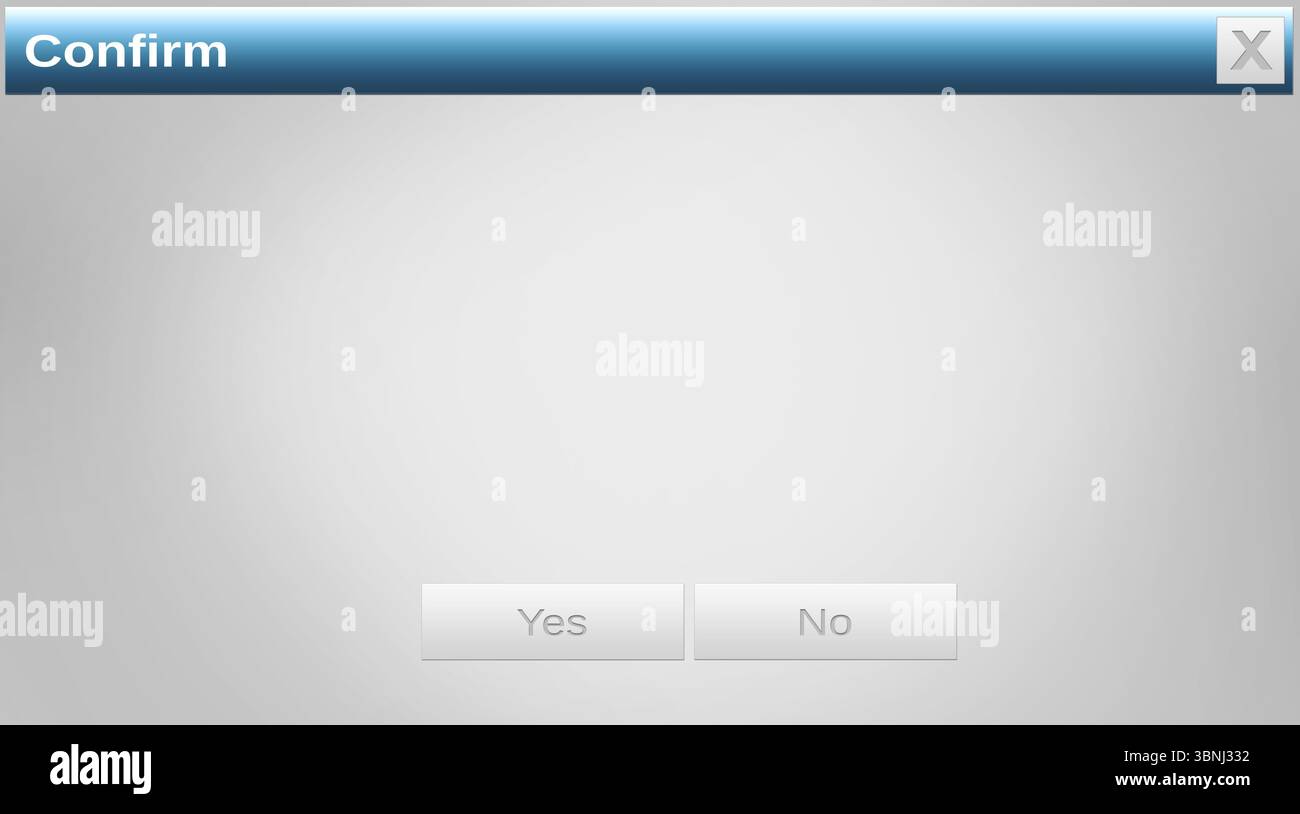 Digital image of dialogue box Stock Photo - Alamy